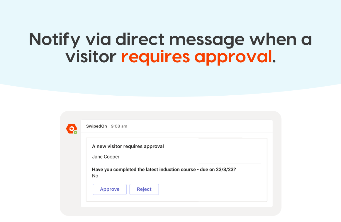 SwipedOn Integration with Microsoft Teams