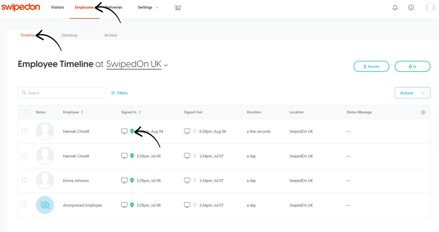 Contactless Sign In with SwipedOn Pocket