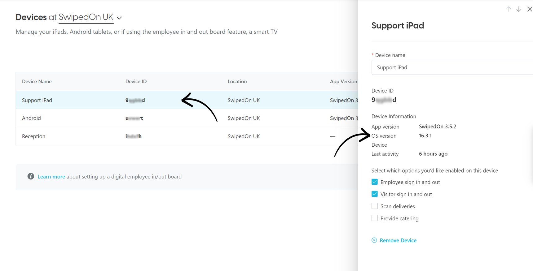 How to find what iOS version the iPad is running