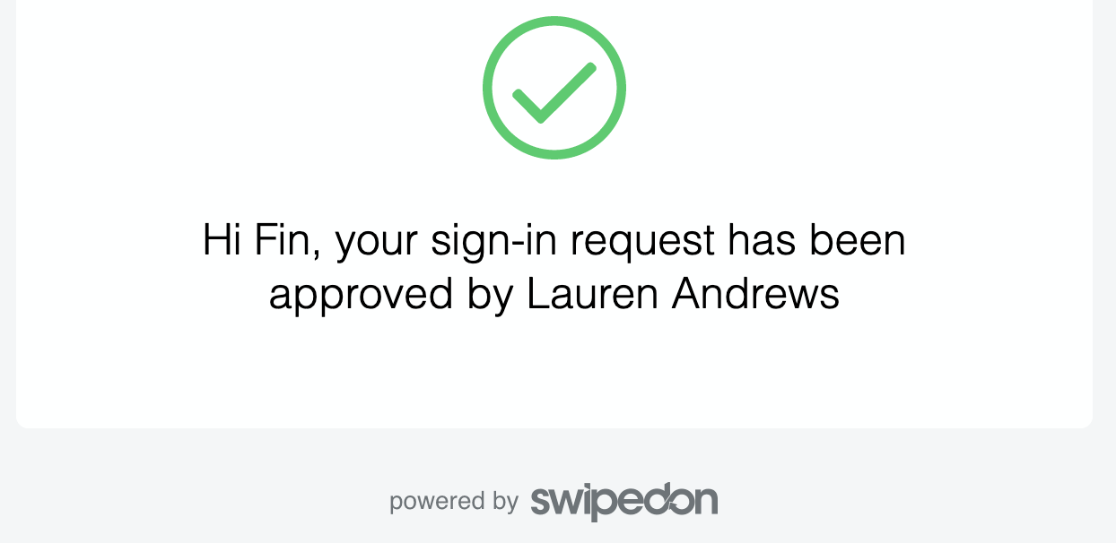 Employee approval alerts