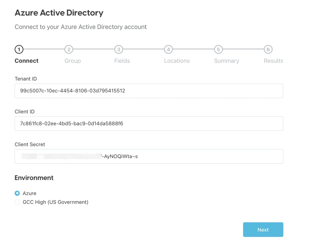 How to set up the Azure Active Directory integration