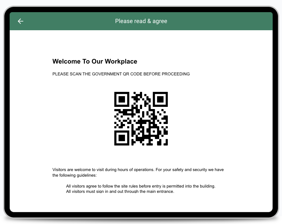 3 Ways to Integrate Government QR Codes to Your SwipedOn Sign In Flow