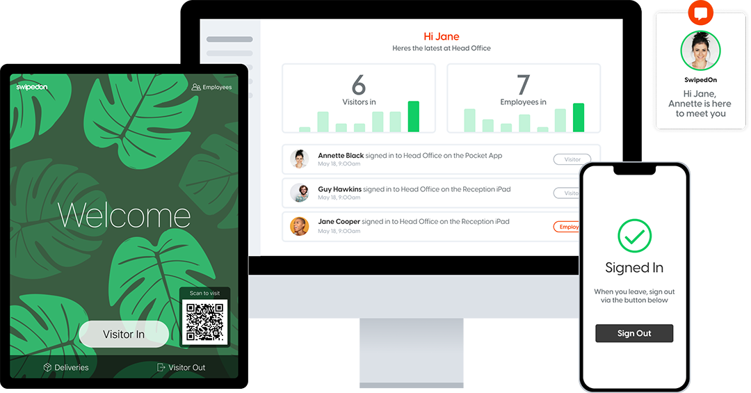 Partner with the SwipedOn Workplace Sign In System