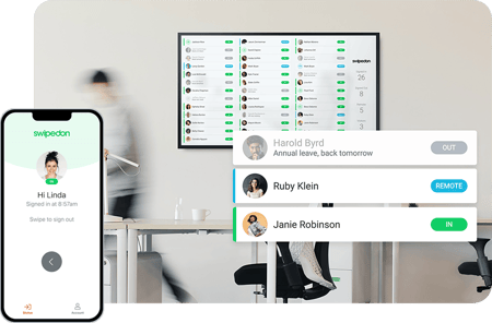 SwipedOn Workplace Sign In System | Visitor & Employee Sign In