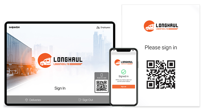 SwipedOn Workplace Sign In System | Visitor & Employee Sign In