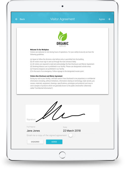 SwipedOn Visitor Management System | Visitor Registration, Made Beautiful